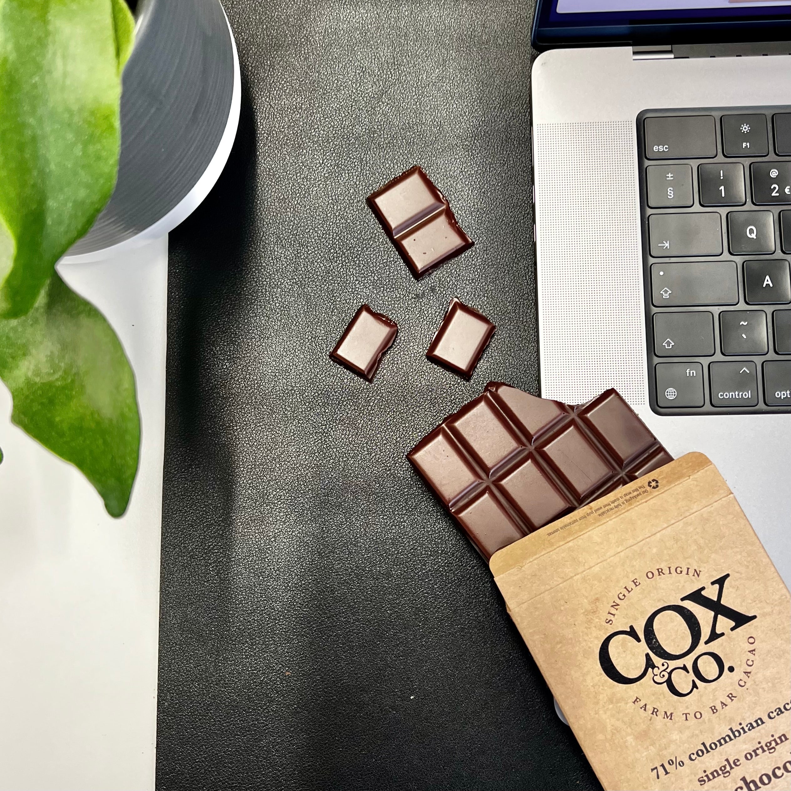 71% Dark Chocolate SRP 12 X 70g Bar – Cox&Co Cacao